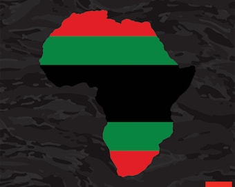 Pan African Flag Decal - Etsy