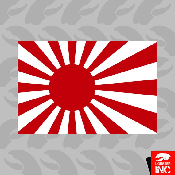 Bumper Stickers Japanese Flag Sticker Self Adhesive Vinyl japanese ...