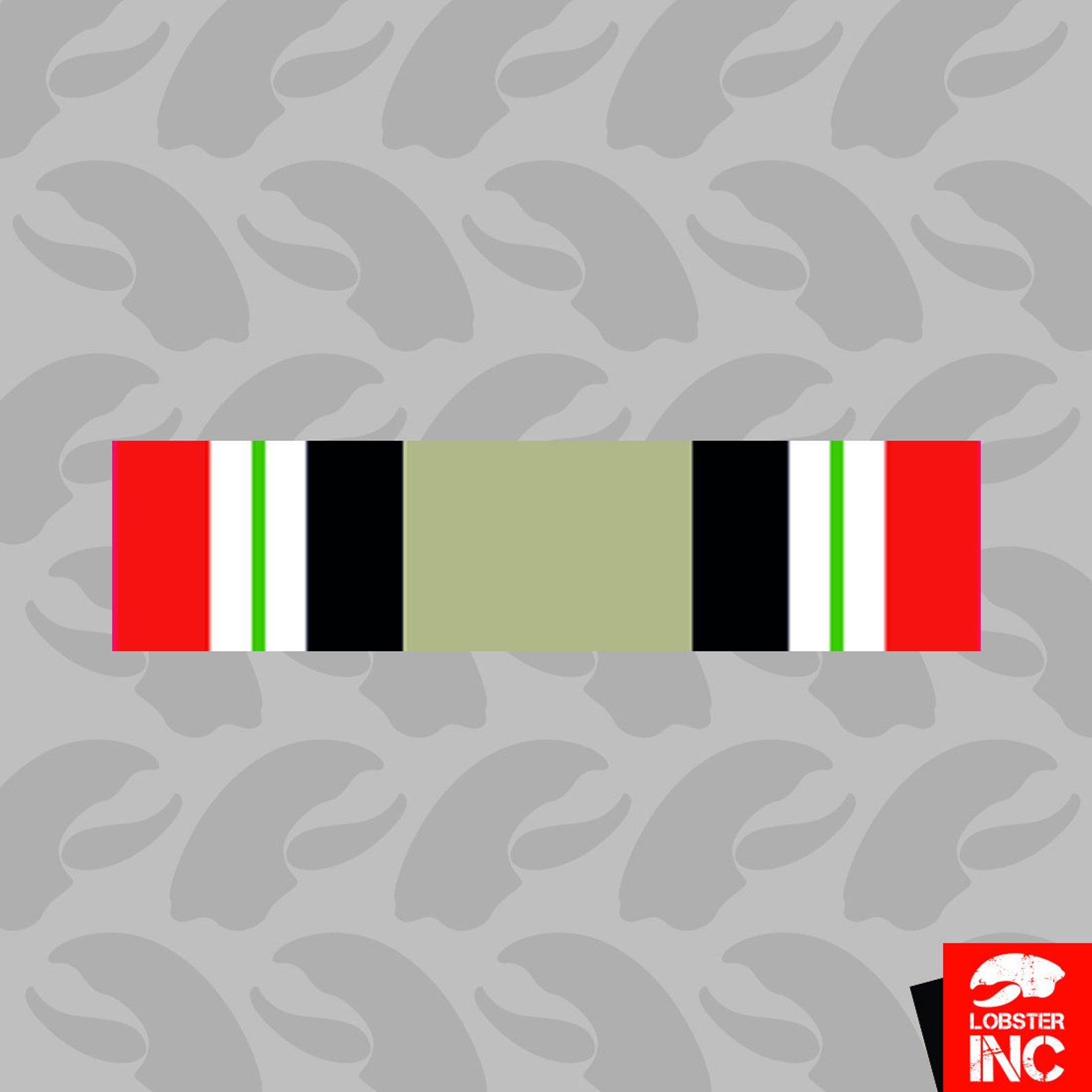 ICM Iraq Campaign Medal Service Ribbon Sticker Self Adhesive | Etsy