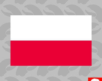 Polish Flag Sticker - Etsy