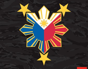 Philippines Star Decal - Etsy