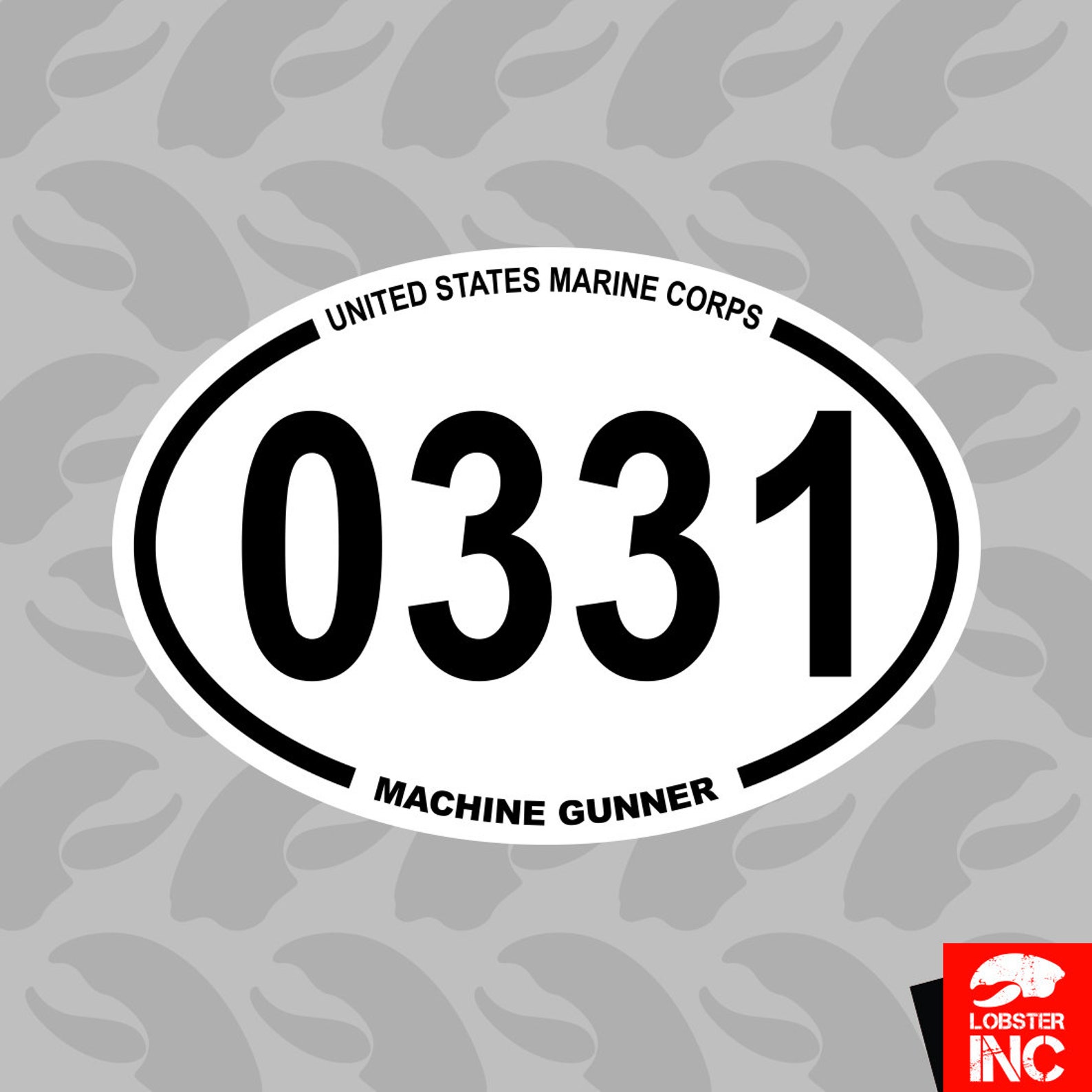 United States Marine Corps MOS 0331 Infantry Machine Gunner | Etsy