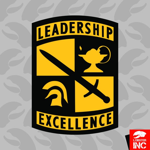 U.S. Army ROTC Sticker Self Adhesive Vinyl leadership | Etsy