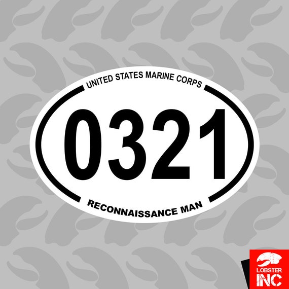 United States Marine Corps MOS 0321 Infantry Reconnaissance | Etsy