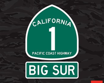 Big Sur Decal - Etsy