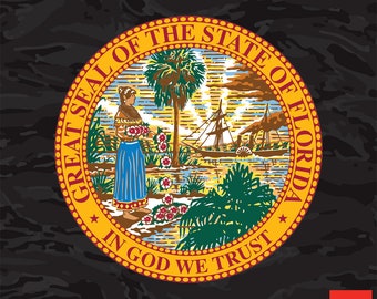 Florida State Seal - Etsy
