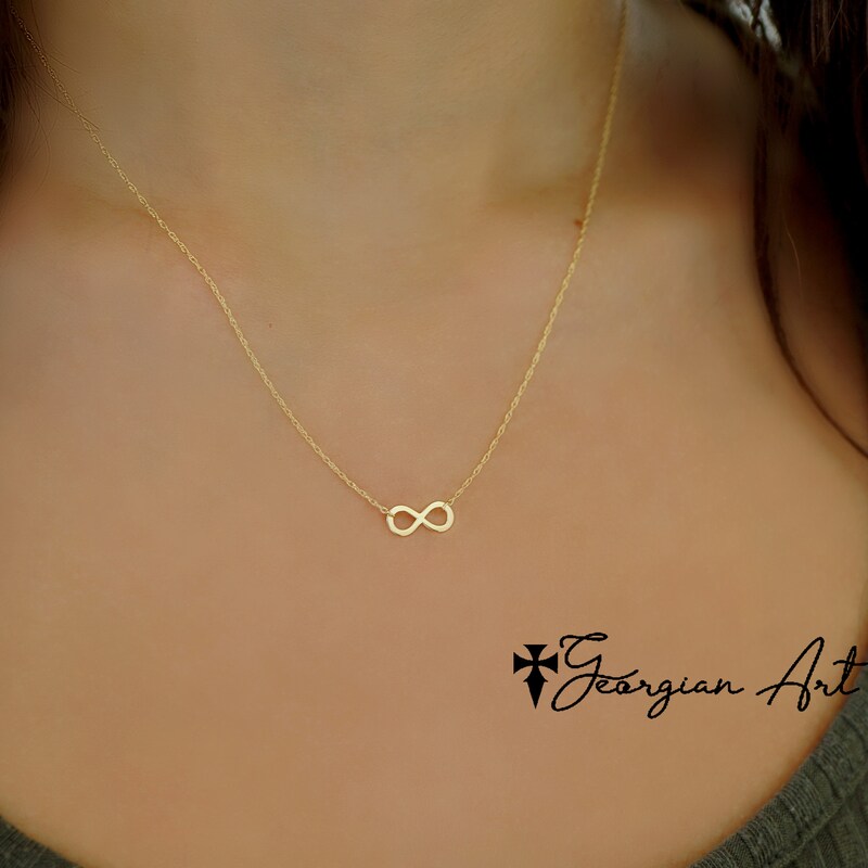 Infinity Necklace - Etsy