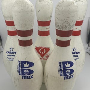 Bowling Pin Used Vintage Decoration Regulation Size (pins Has Different ...
