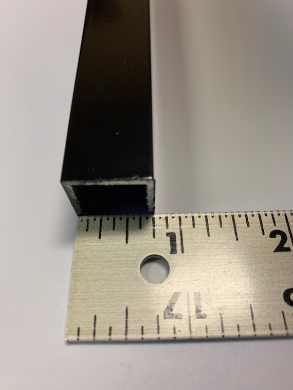 3/4 Square Tubing 3/4x3/4x1/8 Inch 6063 T52 Aluminum Square Tube - 90 ...