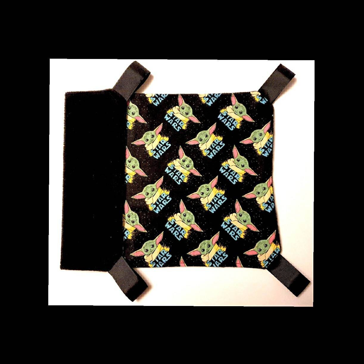 BABY YODA MANDALORIAN Rat Hammock / Pet Hammock in Black. Size - Etsy