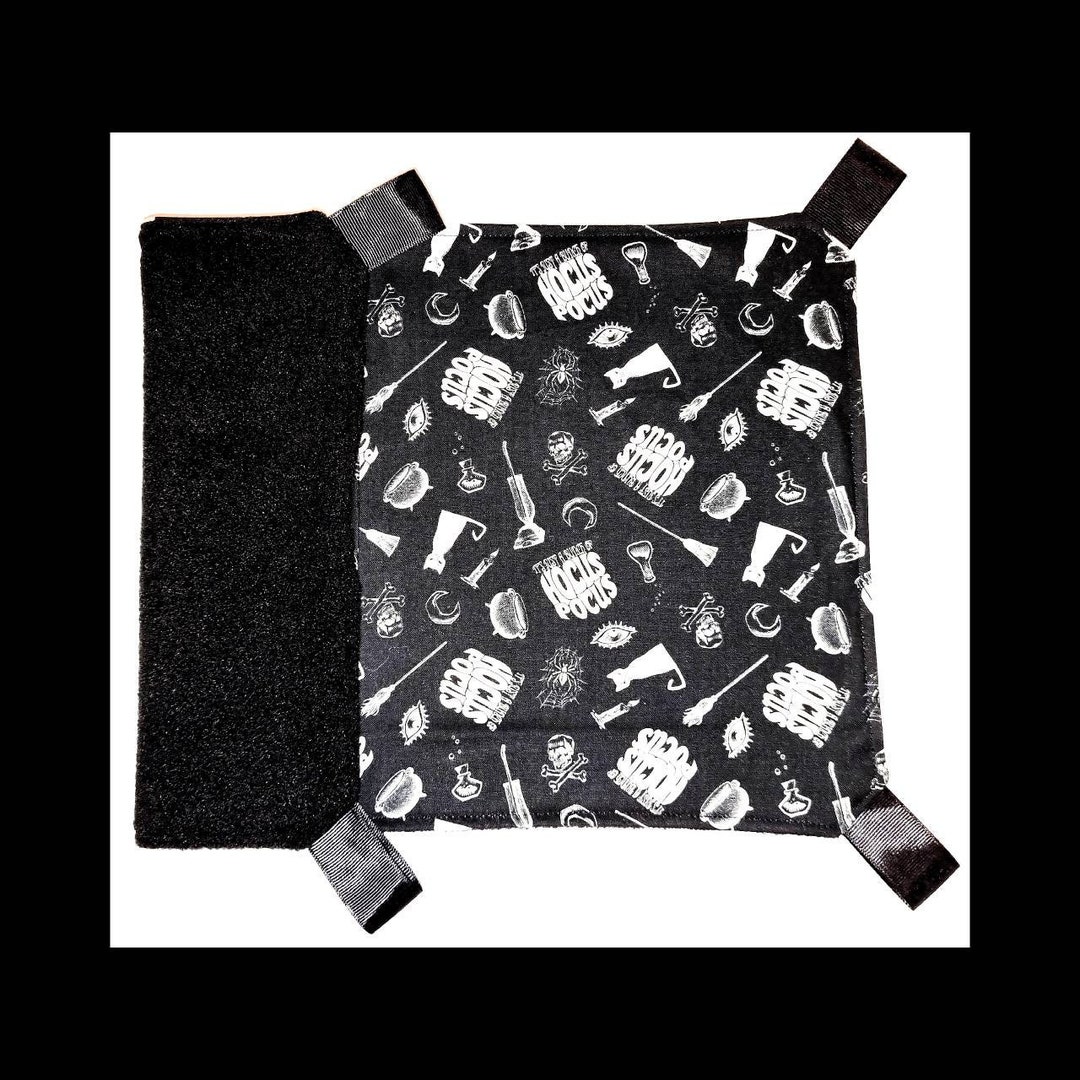 HOCUS POCUS HALLOWEEN Rat Hammock / Pet Hammock. Size Xl. in Black ...