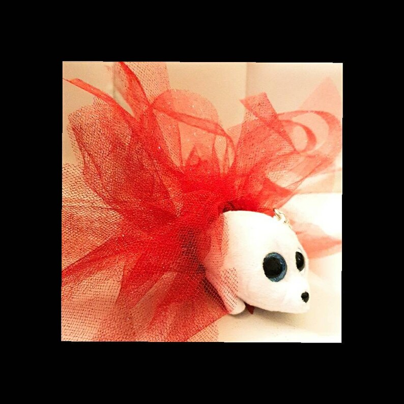 RAT TUTU / Ferret Tutu CHRISTMAS Costume Red Glitter Fluffy - Etsy UK