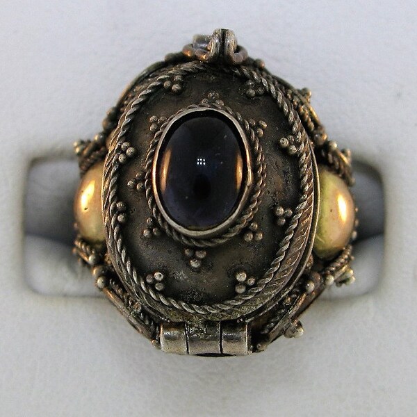 Antique Poison Ring - Etsy