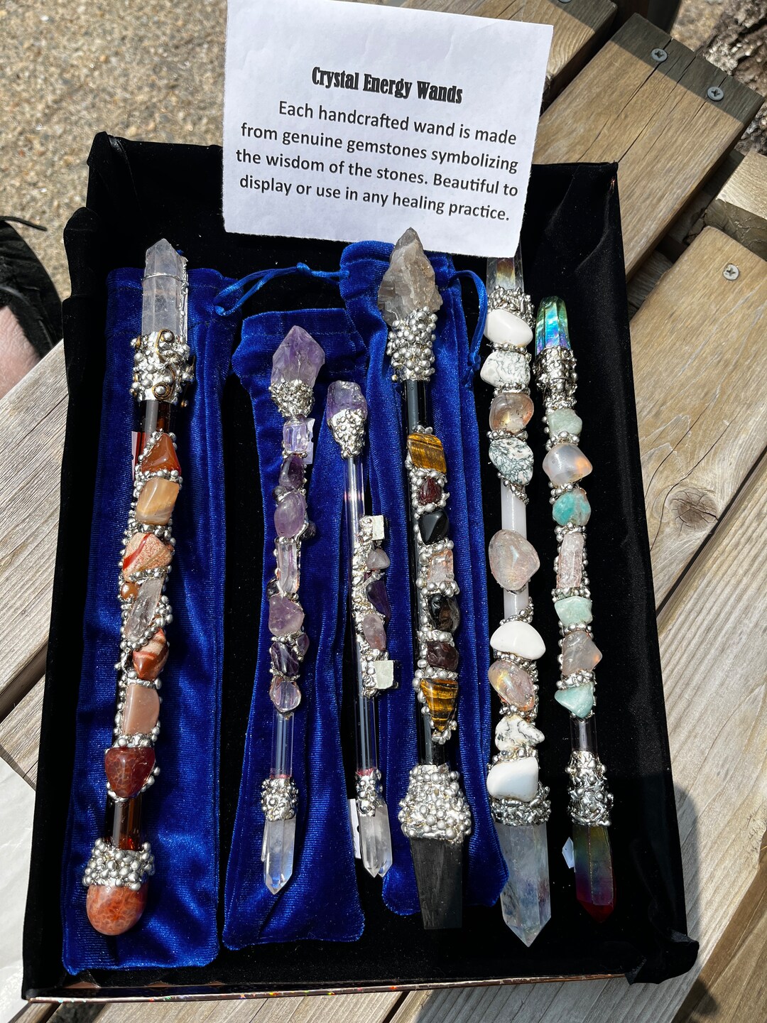 Crystal Energy Wands - Etsy