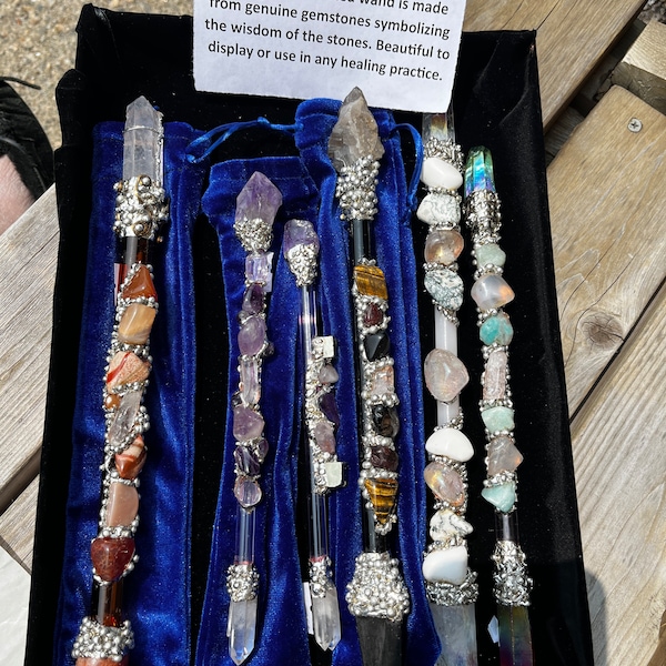 Crystal Wand - Etsy