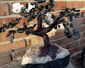 Citrine Willow Crystal Tree,abundance Tree of Life, Natural Stone Tree ...