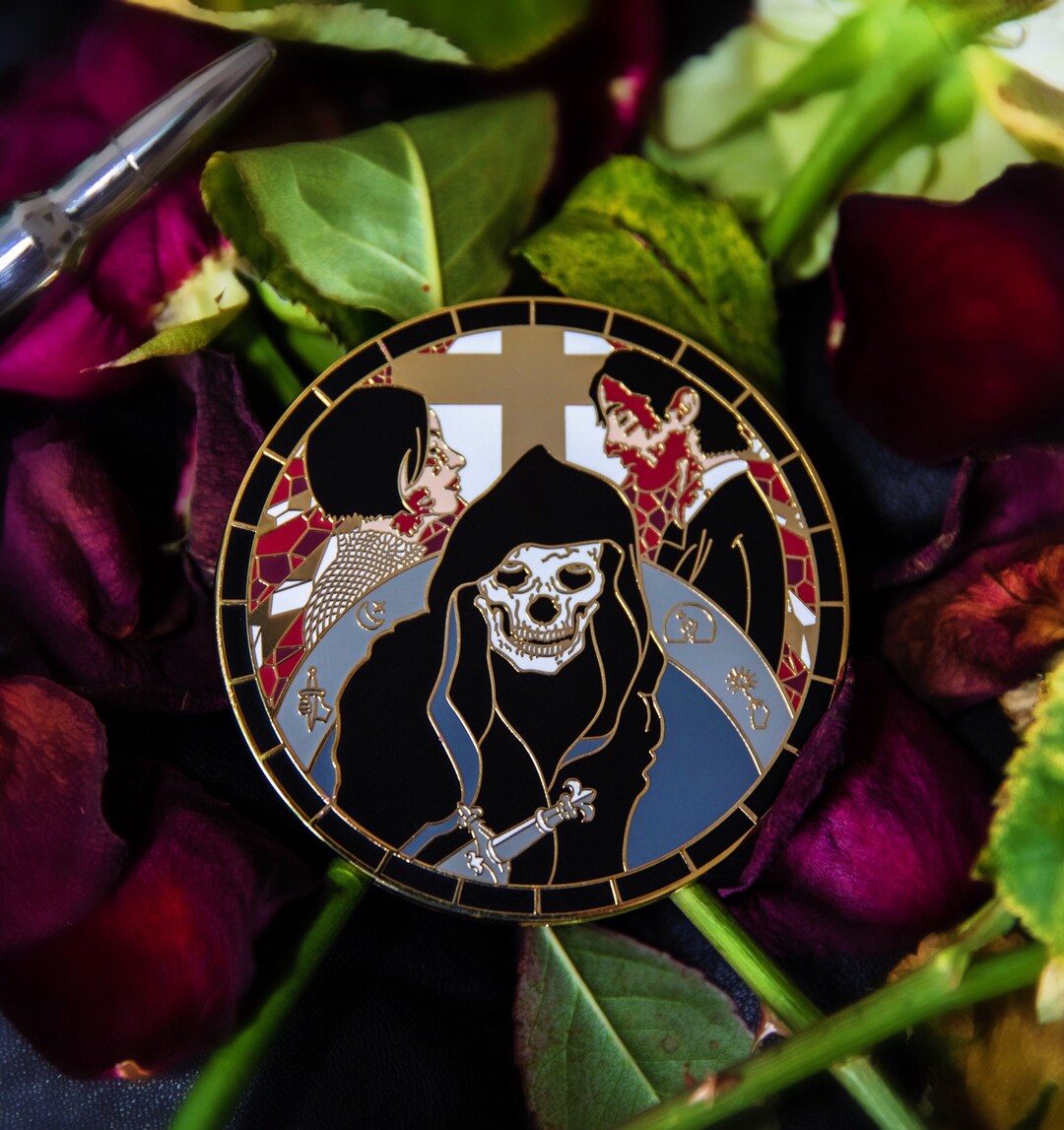 LOW STOCK Large 3 the Demolition Lovers Enamel Pin - Etsy UK