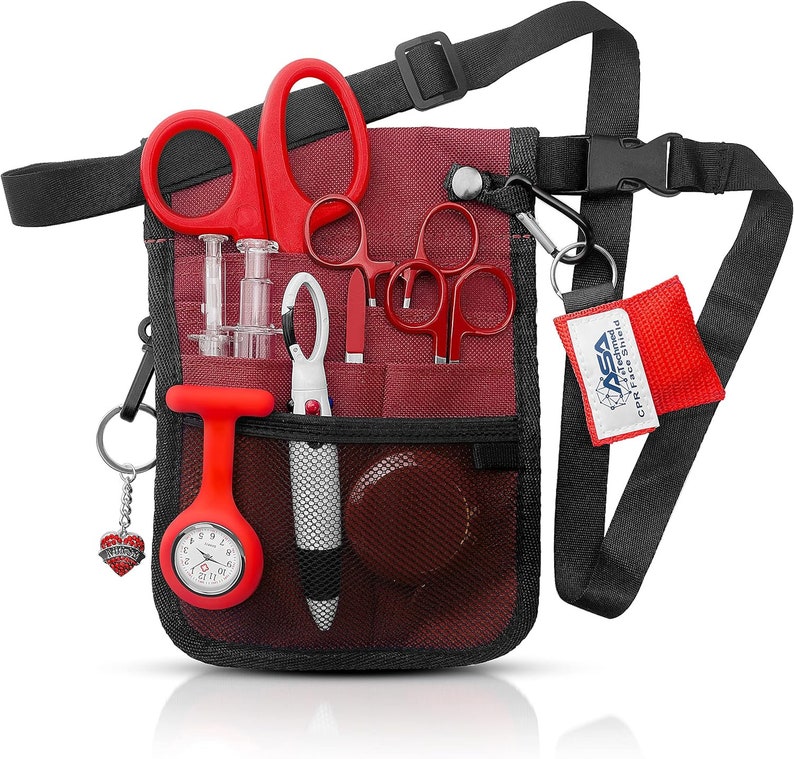 Nurse Christmas Gift Utility Waist Pack Kit W/instruments Pack Belt ...