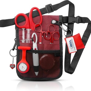 Nurse Christmas Gift Utility Waist Pack Kit W/instruments Pack Belt ...