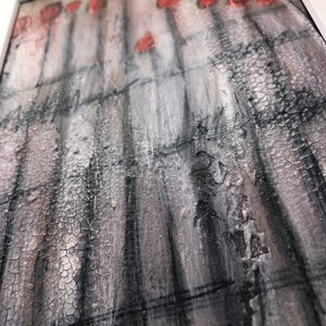 Abstract Acrylic Ink on Paper Texture Matted 8x10 - Etsy