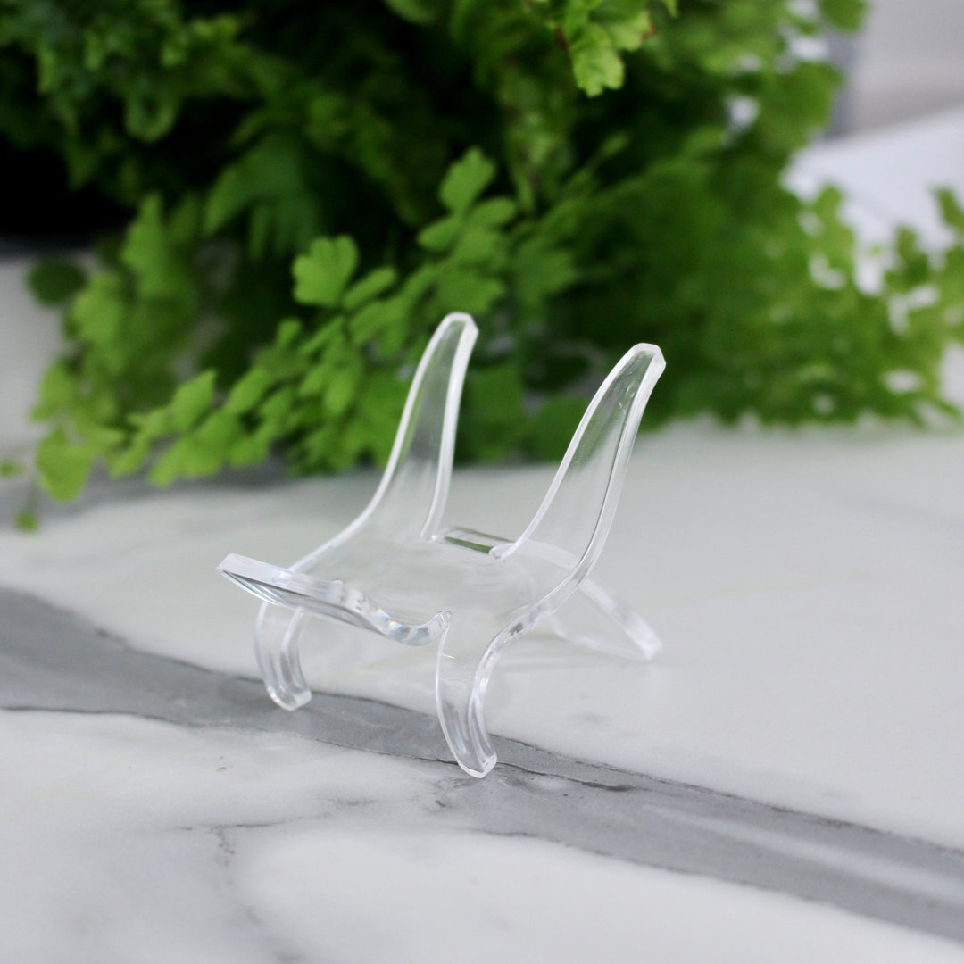 Acrylic Stand 3 Sizes Crystal Slab Stand, Crystal Slab Holder, Plastic ...