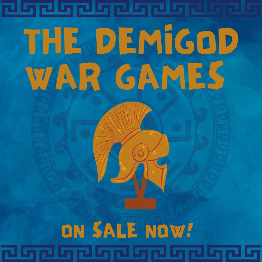 The Demigod War Games PREORDER - Etsy