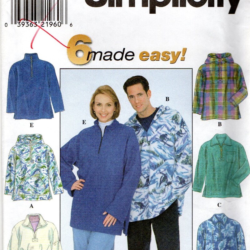 Pullover Sewing Pattern - Etsy
