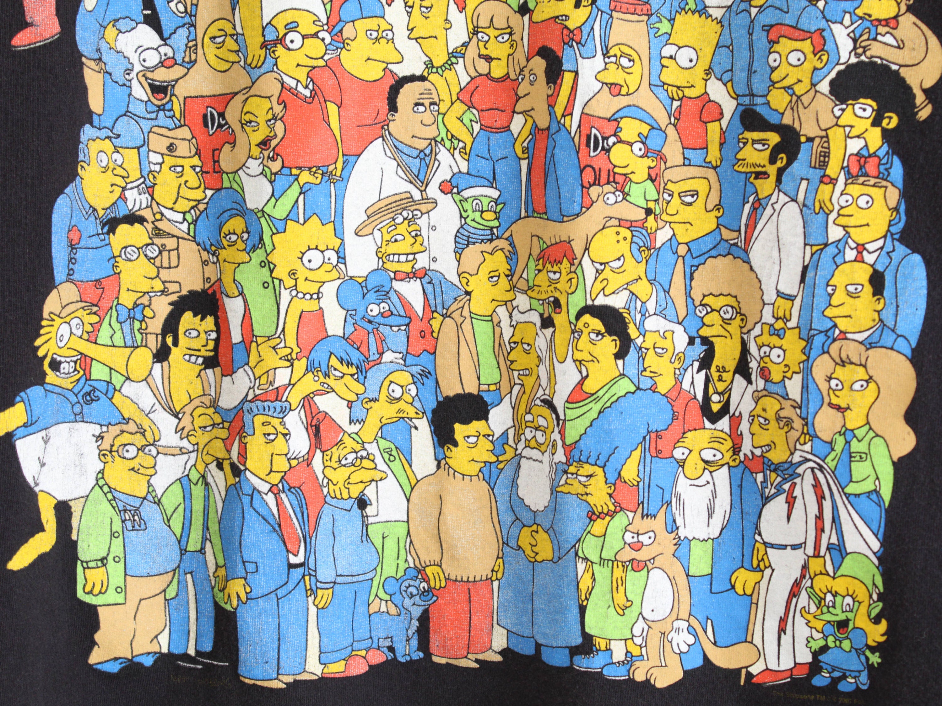 Simpsons Tee, Simpsons Portrait T Shirt, 90s Cartoon Tshirt, Simpsons ...