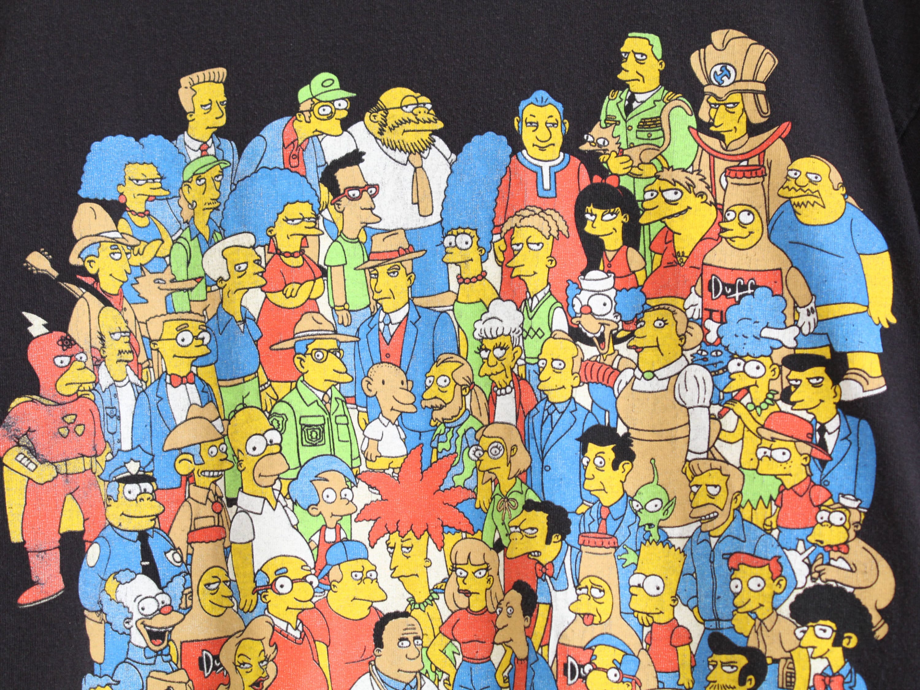 Simpsons Tee, Simpsons Portrait T Shirt, 90s Cartoon Tshirt, Simpsons ...