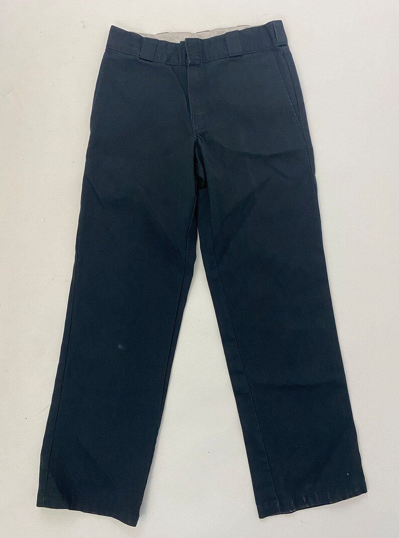 Vintage Dickies 874 Original Fit 90s Utility Pants Navy Blue - Etsy