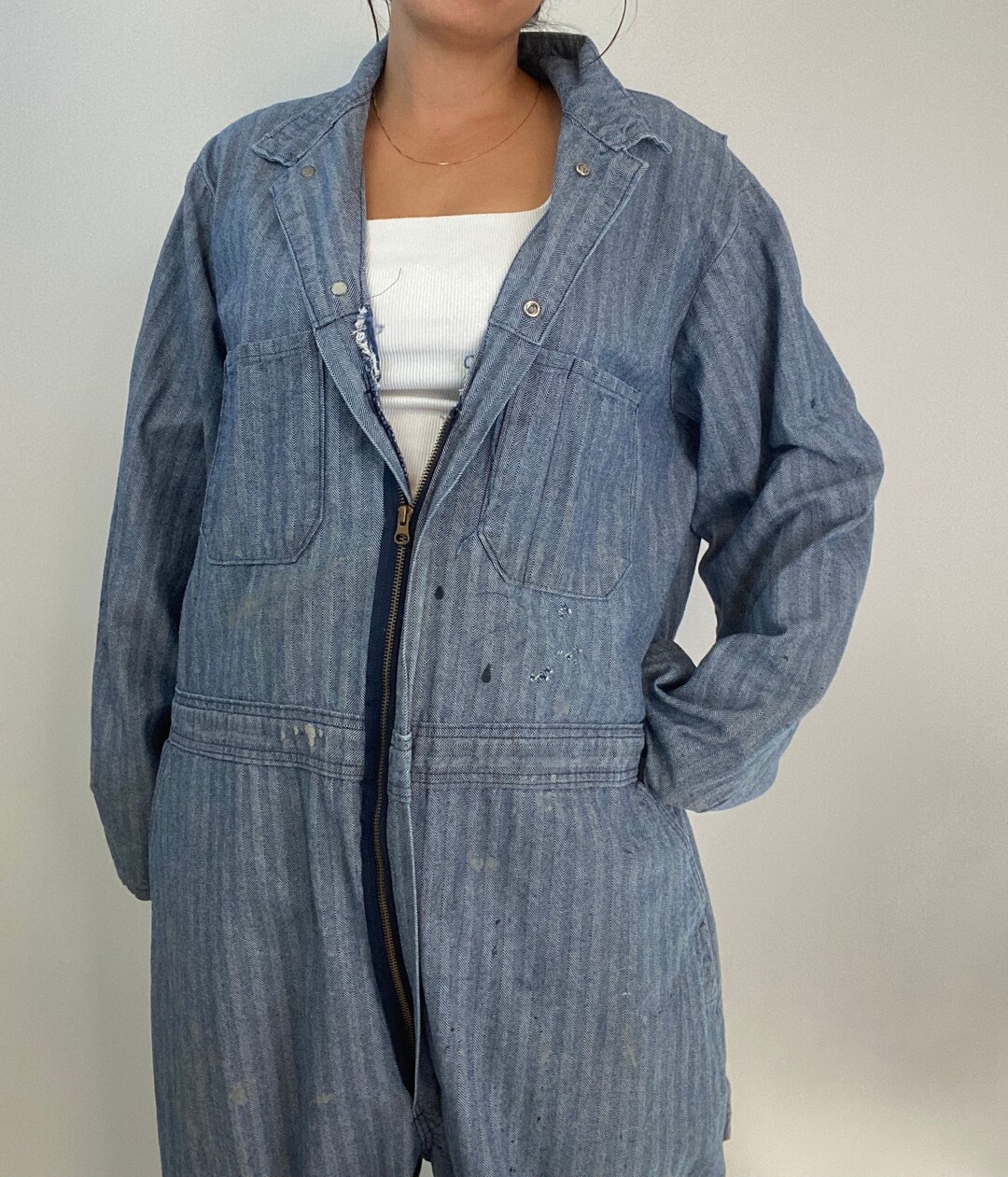 Vintage Walls Master Made Coveralls / Vintage Coveralls / Distressed ...