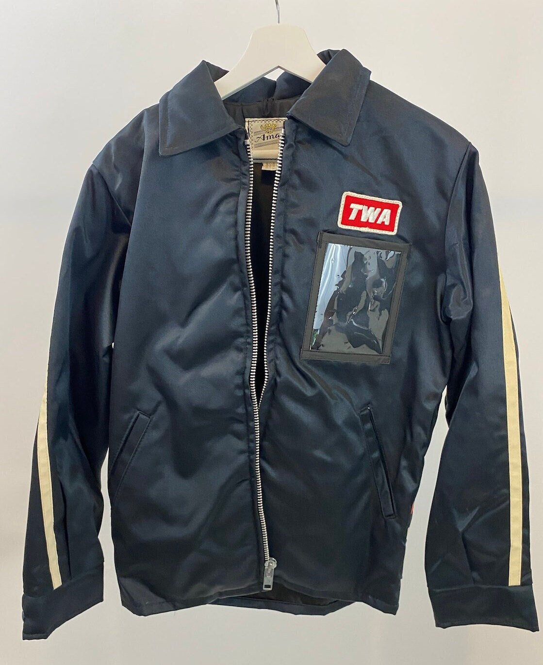 Vintage TWA AIRLINES Airport Mechanics Jacket Uniform Ramp Crew - Etsy