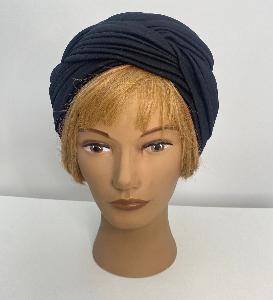 Vtg Turban Style Hat Green 1970s - Etsy