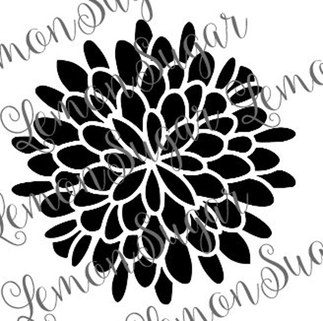 Flower SVG - Etsy
