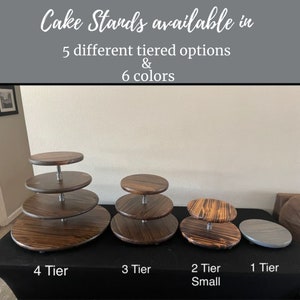Cupcake Display, 3 Tier Wedding Cake Stand, Rustic Party Display ...