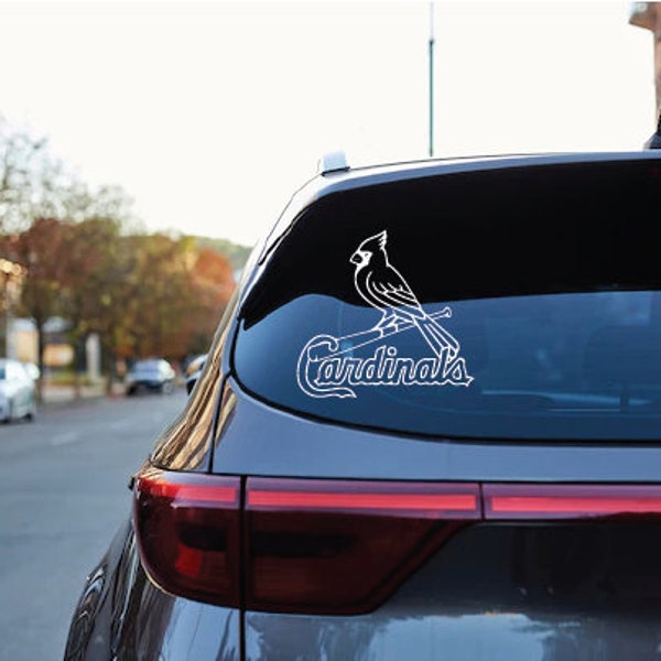 Cardinal Decal - Etsy