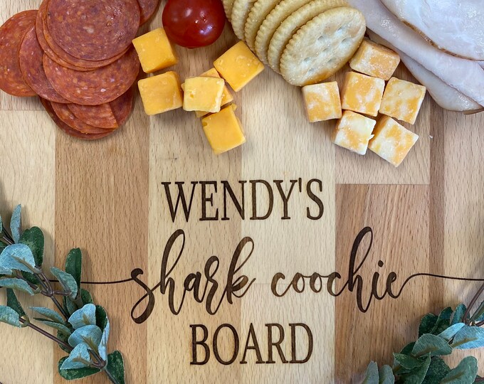 SHARK COOCHIE Board! 17in X 11in, Large! Perfect for Gifting! - Etsy