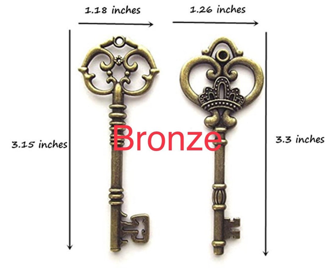 SANTA KEY Old-fashioned Beautifully Lasered Tags Along With - Etsy