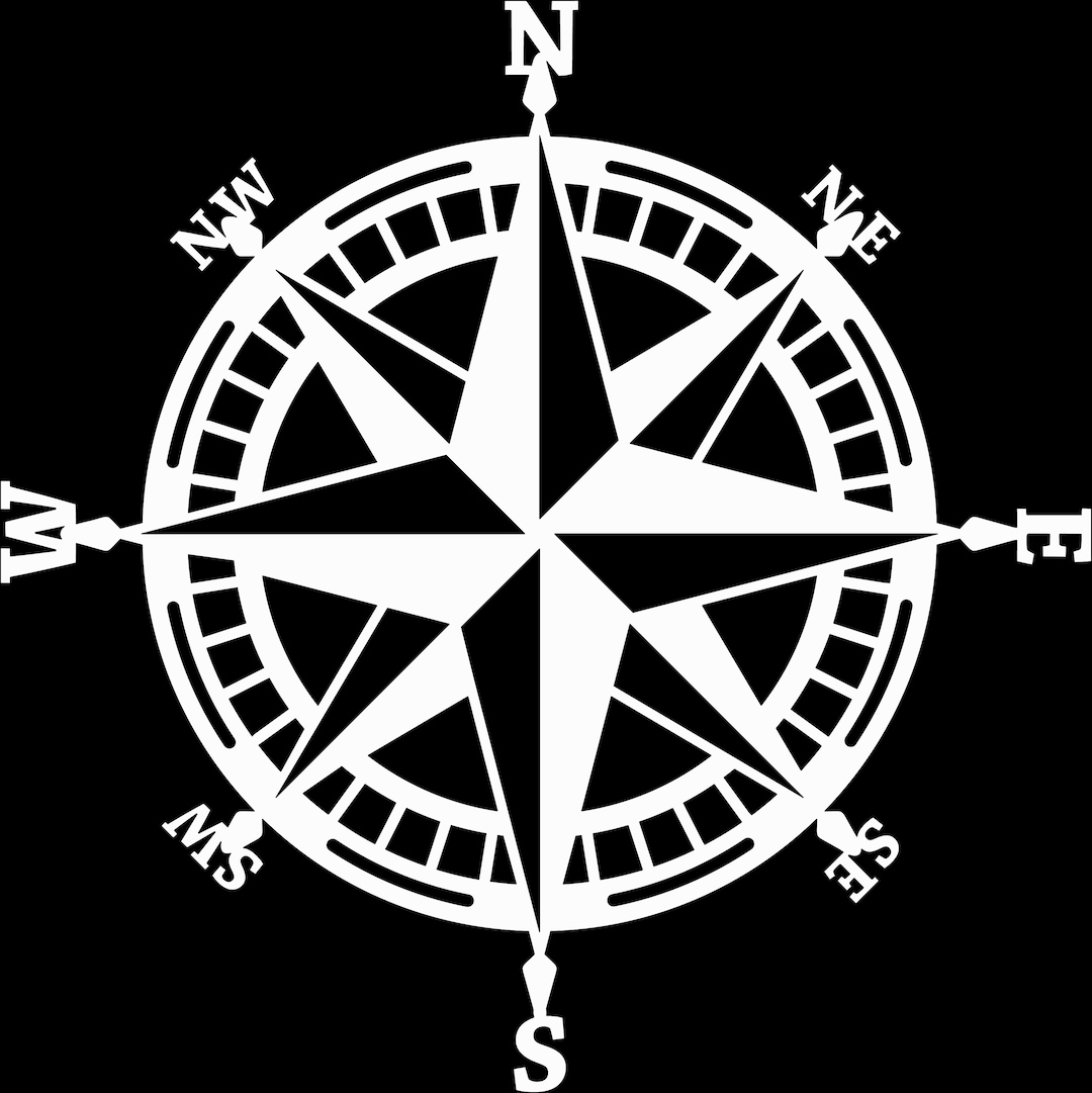 Nautical Compass SVG - Etsy