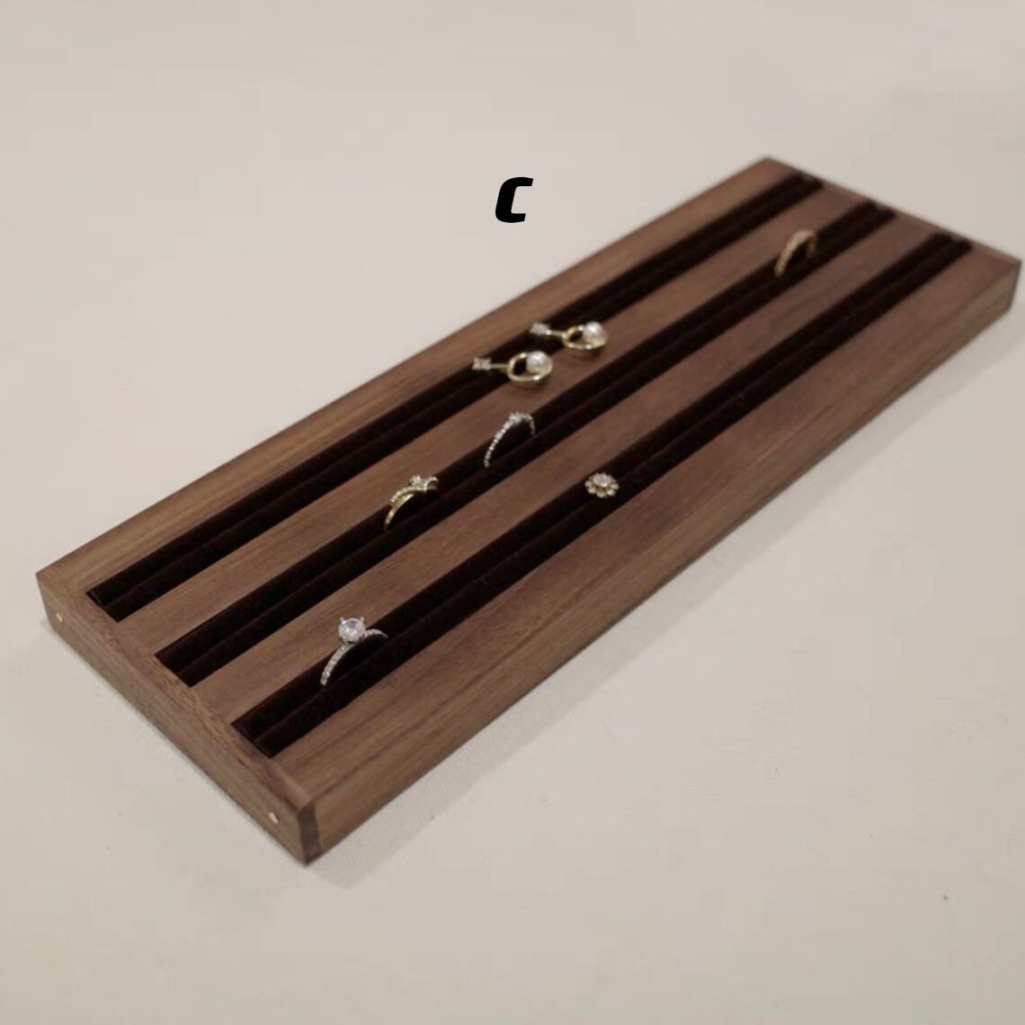 Ring Display Holder, Ring Display Stand, Jewelry Holder Stand for Rings ...