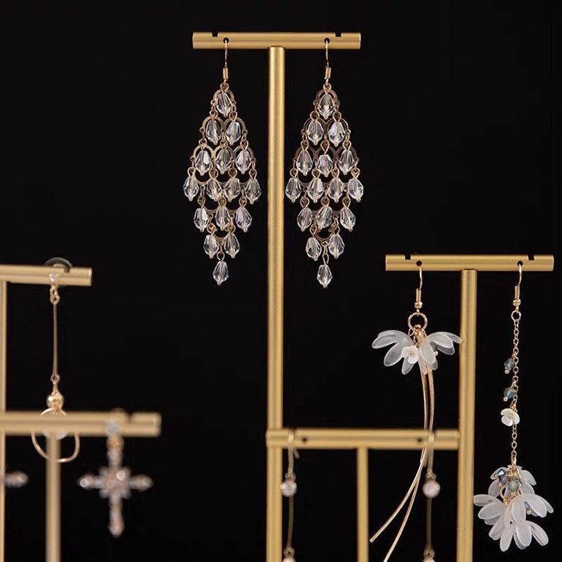 Earring Display Set Earring Stand Earrings Holder Earring - Etsy