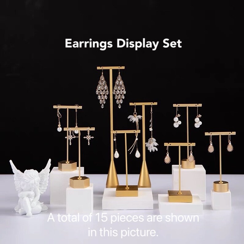 Earring Display Set, Earring Stand, Earrings Holder, Earring Hanger ...