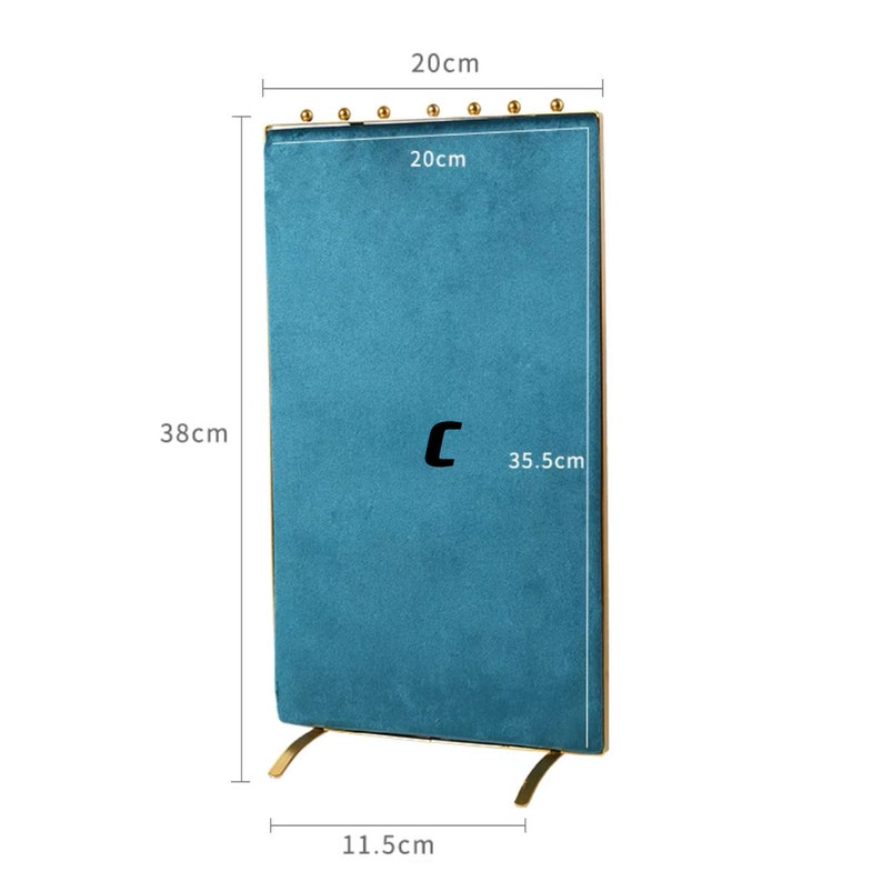 Velvet Jewelry Display Set Green Jewelry Holder Jewelry - Etsy