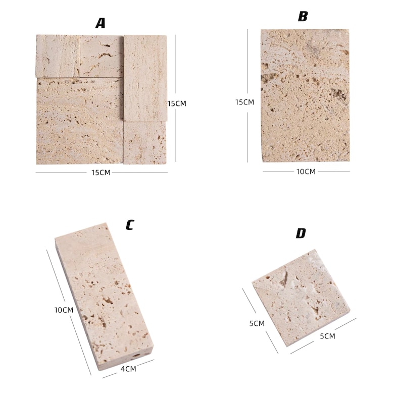 Stone Jewelry Display Set Jewelry Risers and Platforms - Etsy