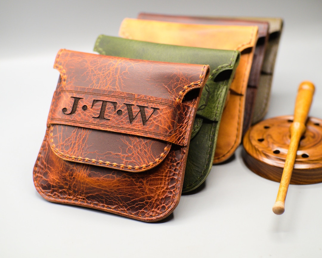 Leather Slate Turkey Call Case - Personalized Engraved Turkey Call ...