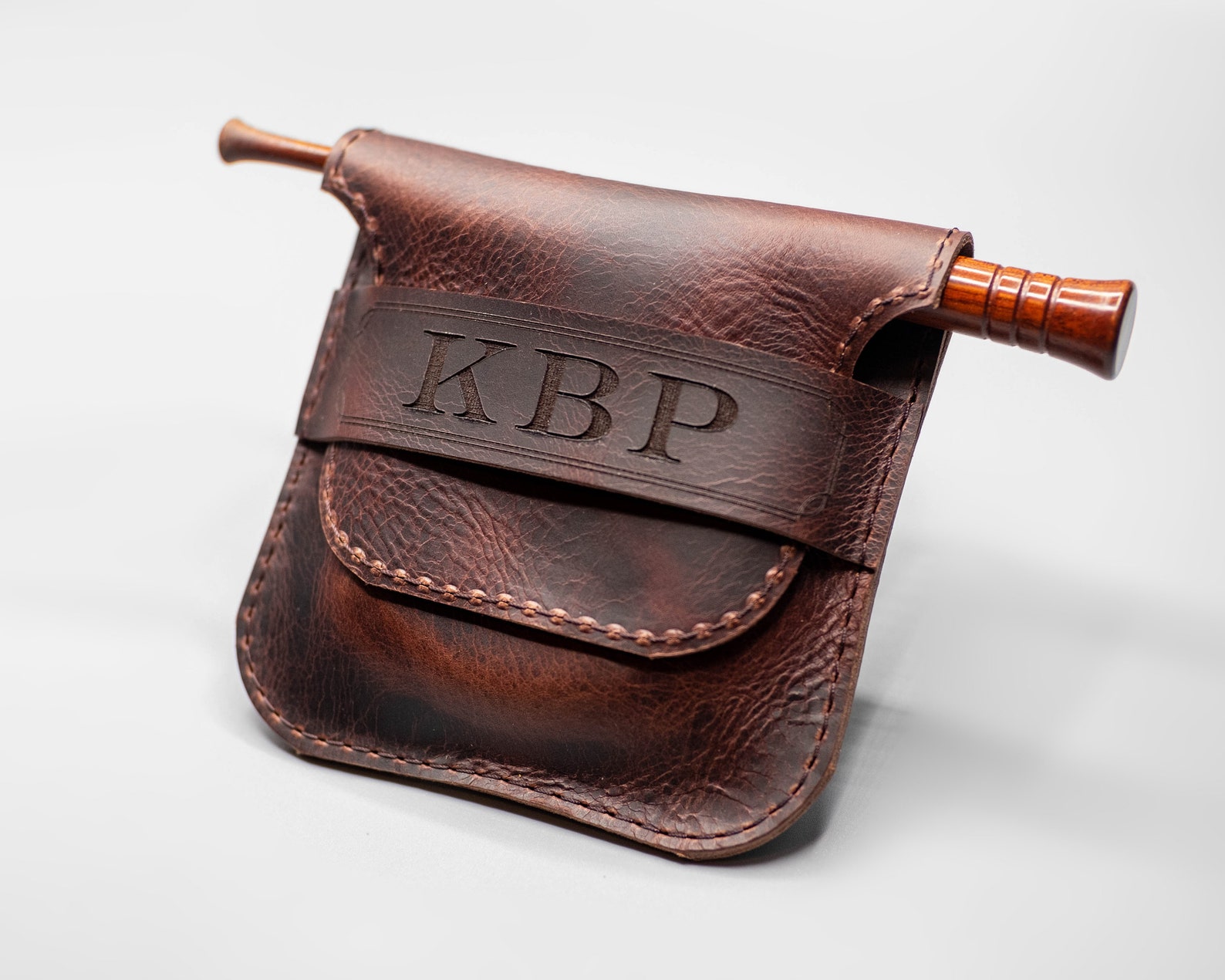 Leather Slate Turkey Call Case Personalized - Etsy