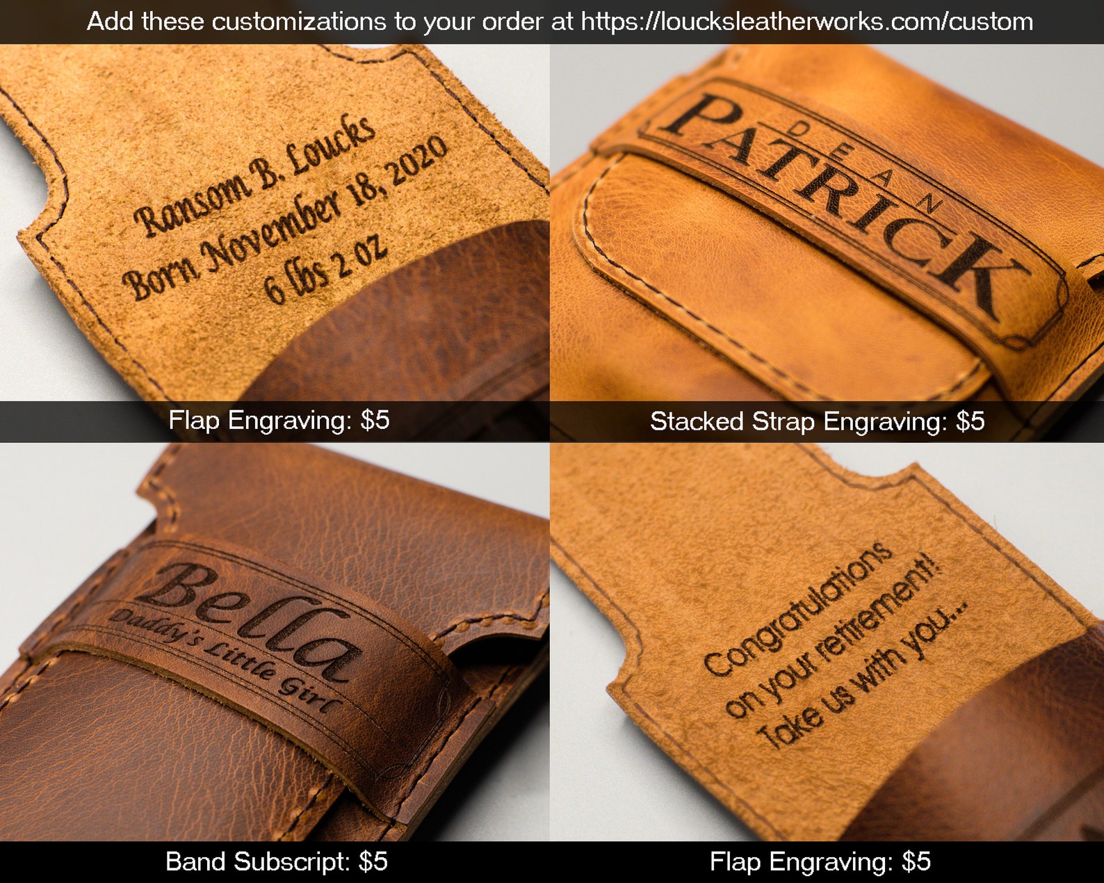 Leather Slate Turkey Call Case Personalized Engraved Turkey - Etsy