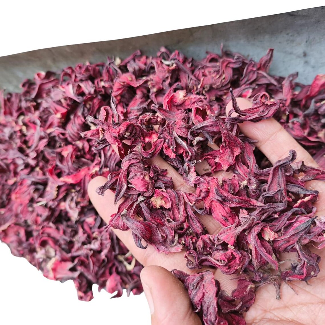 Dried Hibiscus Sabdariffa/ Organic Dried Roselle Herb / Natural Hibiscus Tea - Etsy