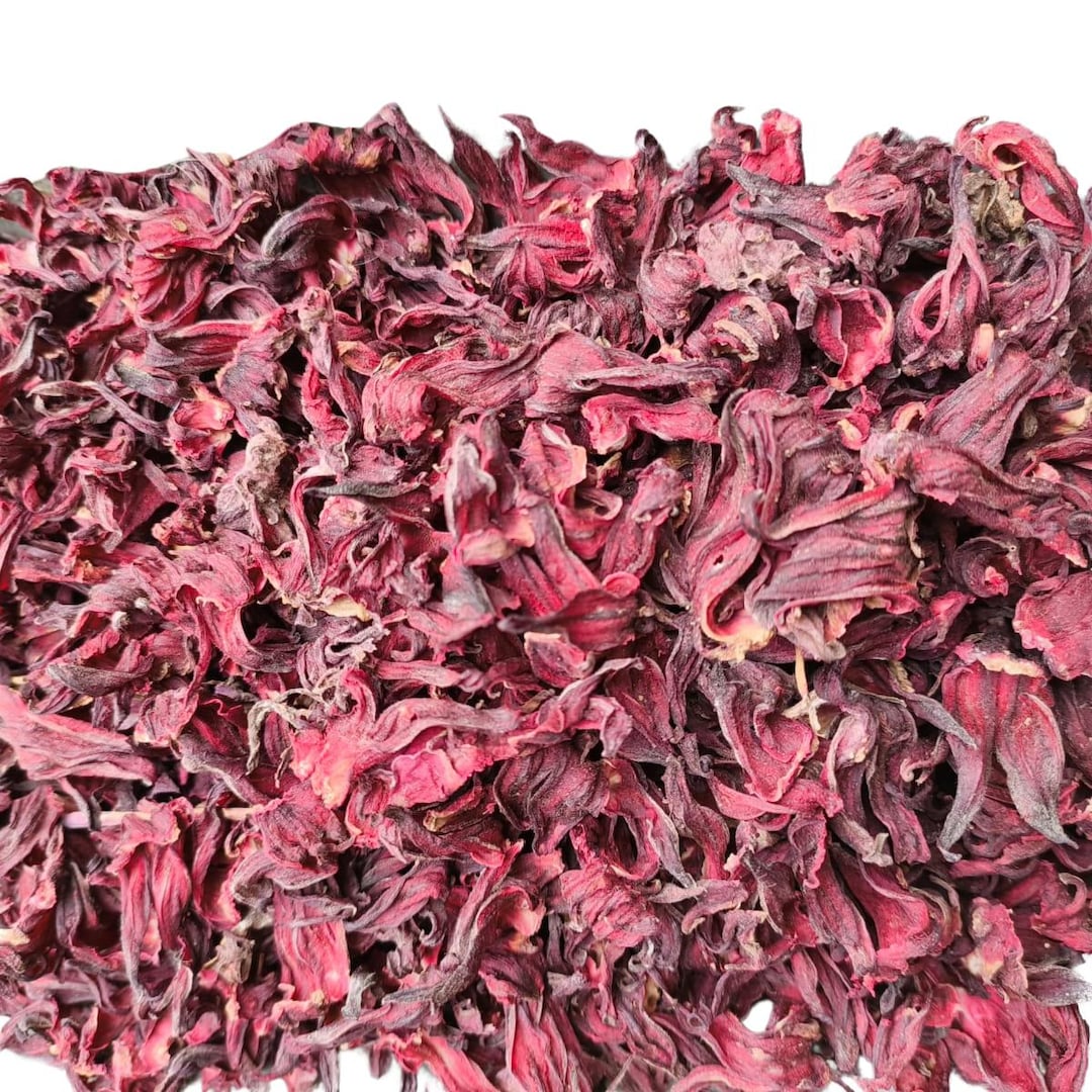 Dried Hibiscus Sabdariffa/ Organic Dried Roselle Herb / Natural ...