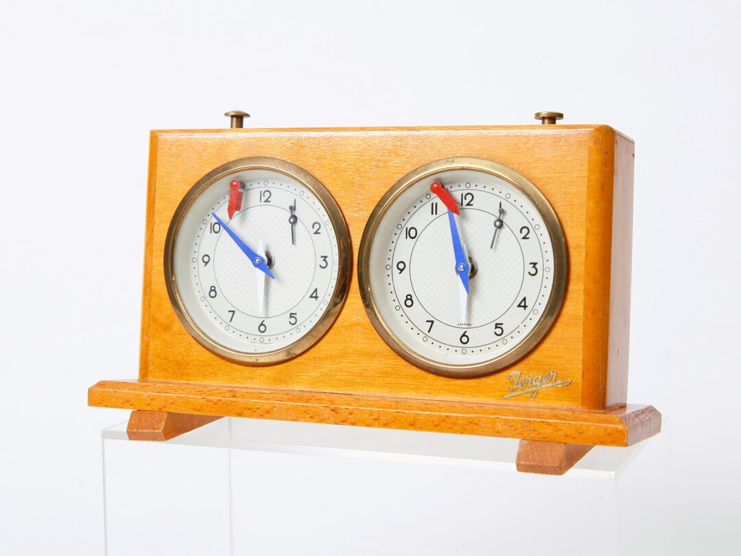 1960's German Mechanical "jerger Olypmpia" Chess Clock, Analogue ...